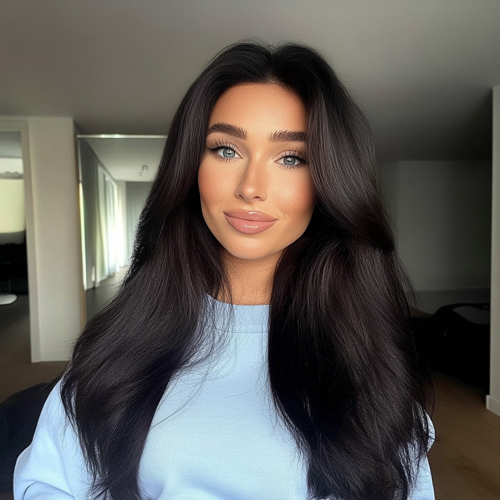 14 inch Clip in hair extensions Real Human Hair 14 inch